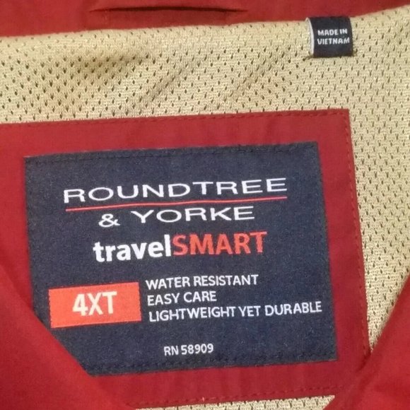 Roundtree & Yorke | Jackets & Coats | Roundtree Yorke Travel Smart Easy ...